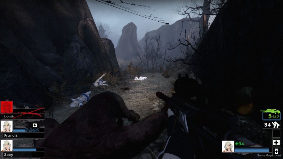 McMillan TAC-50A1-R2 (military sniper) (Mod) for Left 4 Dead 2 ...