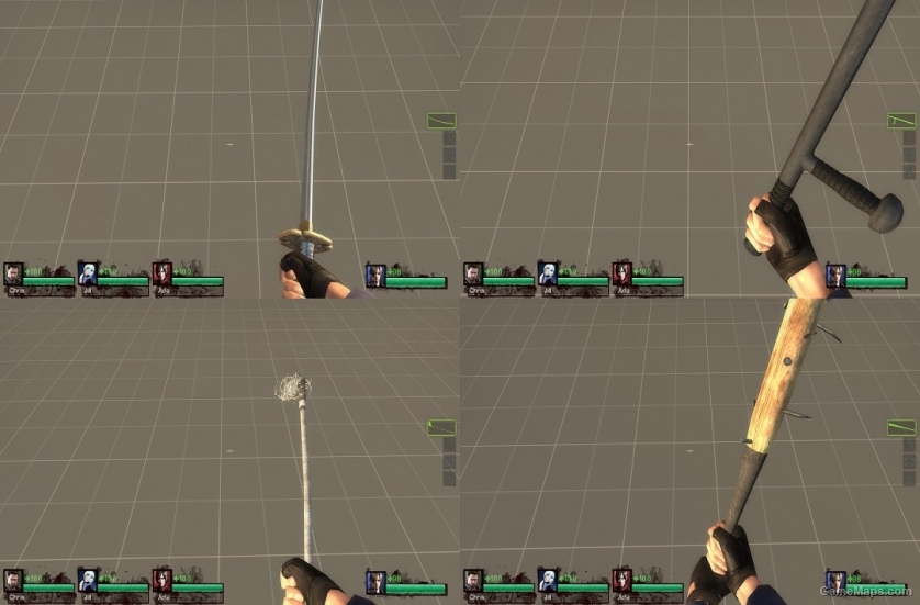 Melee Selection Pack (Mod) for Left 4 Dead 2 - GameMaps.com