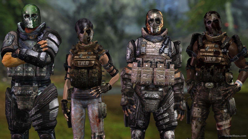 Mercenary PACK (AoT) L4D1 (Mod) for Left 4 Dead 2 - GameMaps.com
