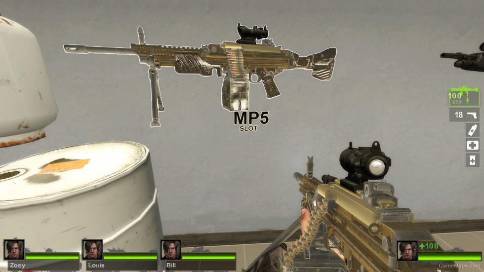MG4 General Purpose Machine gun with ACOG&anpeq-15 (MP5N) [request ...