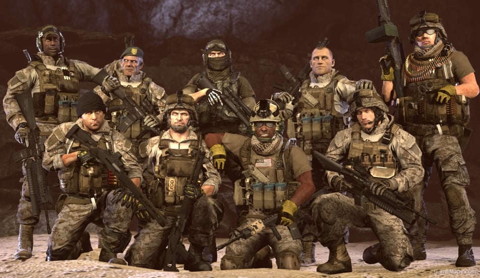 Military Uniform + Healbar (Mod) for Left 4 Dead 2 - GameMaps.com