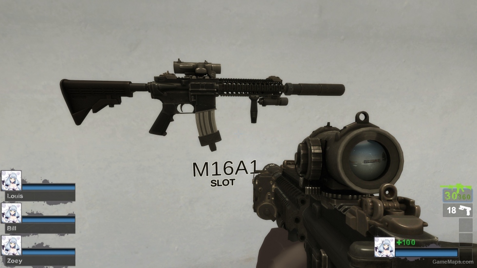 MK18 MOD1 (M16) [request] (Mod) for Left 4 Dead 2 - GameMaps.com