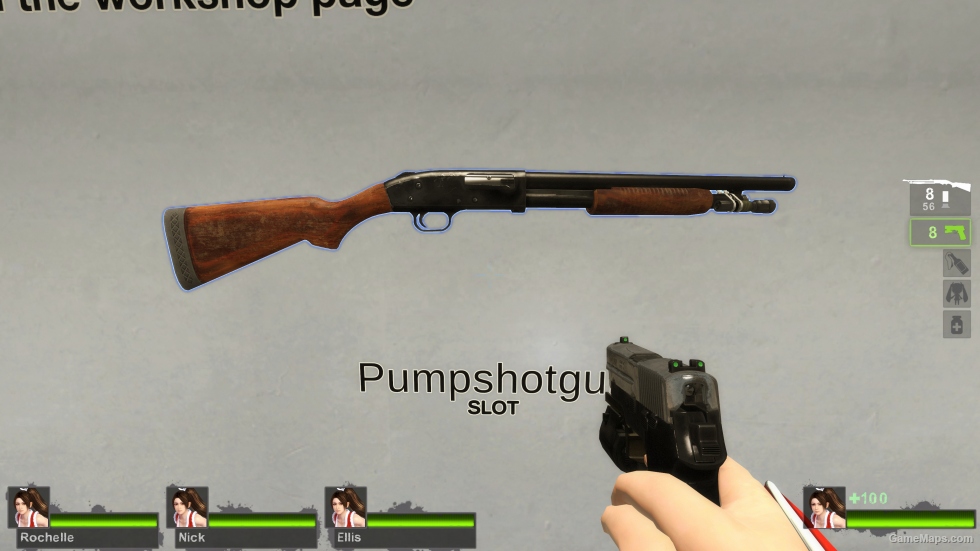 Mossberg 500 Persuader [RNG Shells] (Wooden Shotgun) v2 (Mod) for Left ...