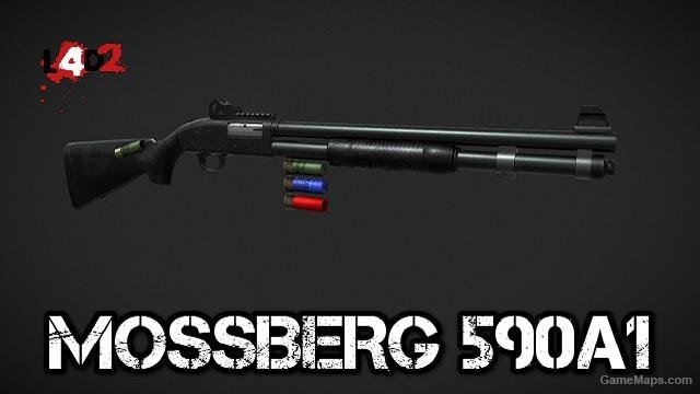 Mossberg 590A1 [RNG Shells] (Chrome Shotgun) (Mod) for Left 4 Dead 2 ...