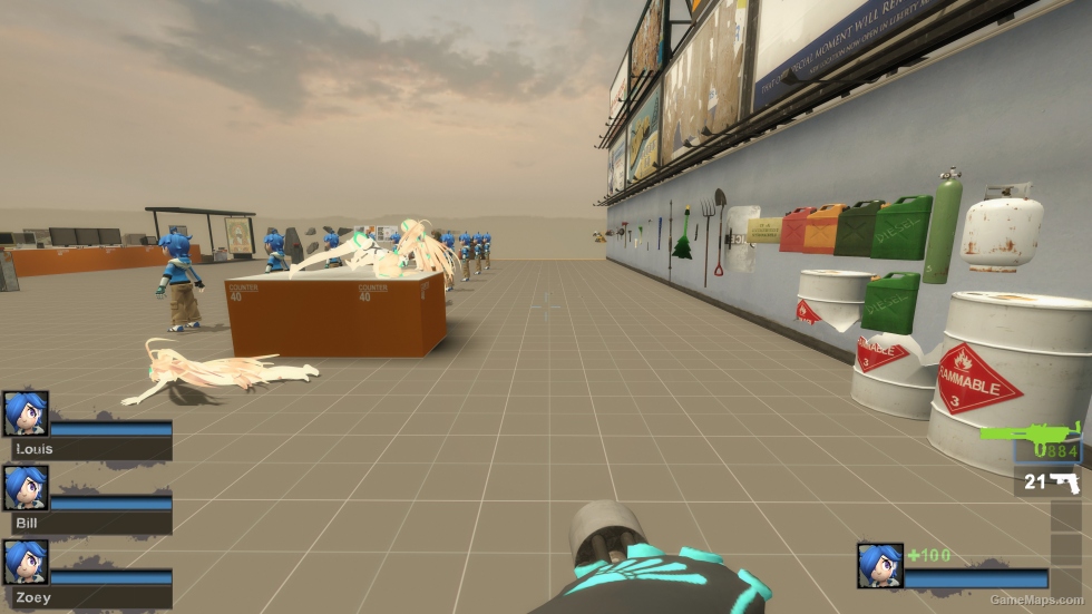 MW19 Minigun [MP5N] (request) (Mod) for Left 4 Dead 2 - GameMaps.com