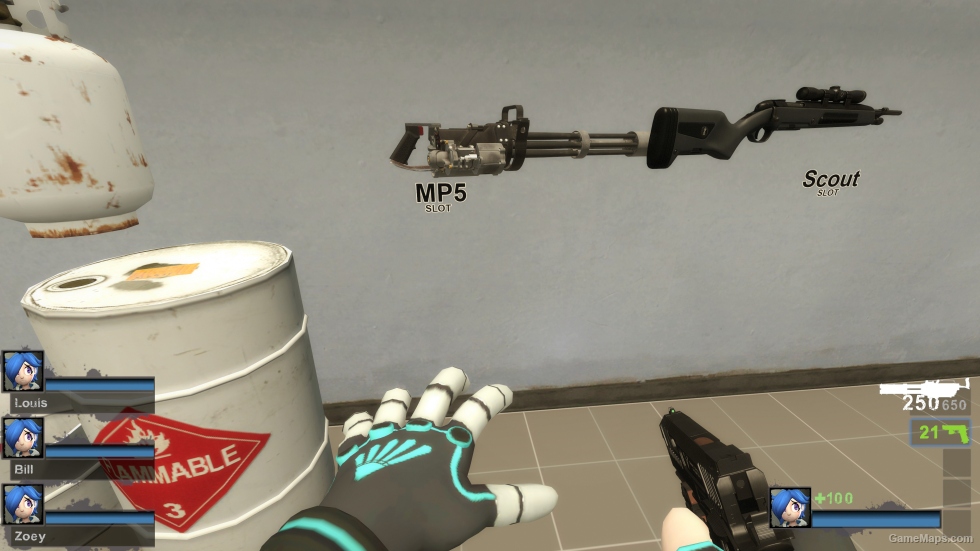 MW19 Minigun [MP5N] (request) (Mod) for Left 4 Dead 2 - GameMaps.com