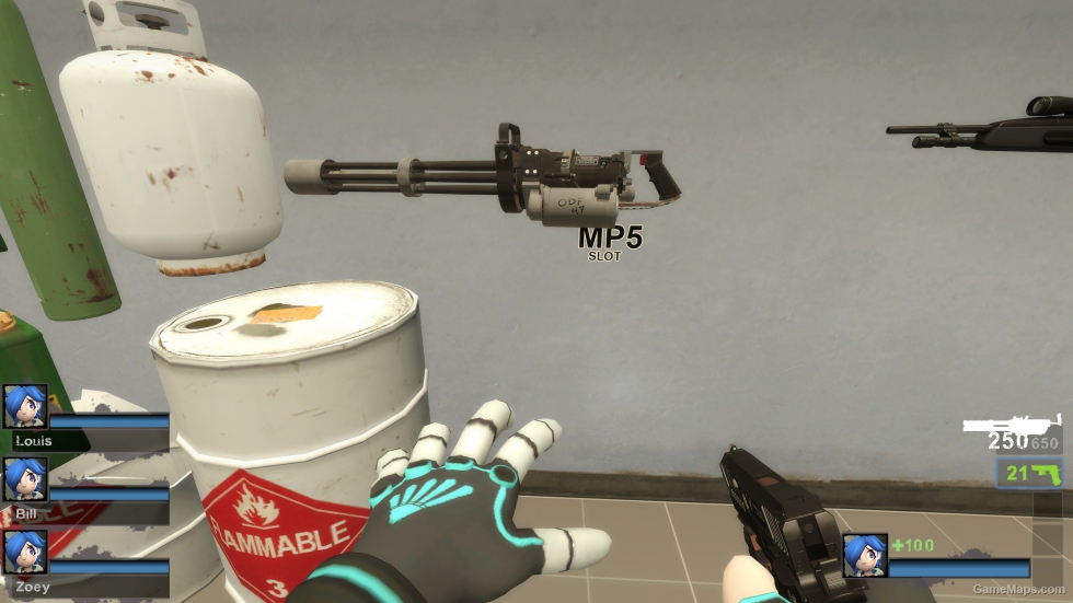 MW19 Minigun [MP5N] (request) (Mod) for Left 4 Dead 2 - GameMaps.com