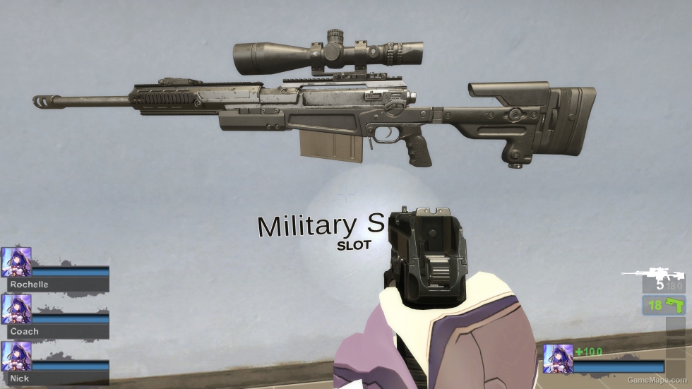 MW2019 AX-50 v10 (Military Sniper Rifle) (Mod) for Left 4 Dead 2 - GameMaps.com