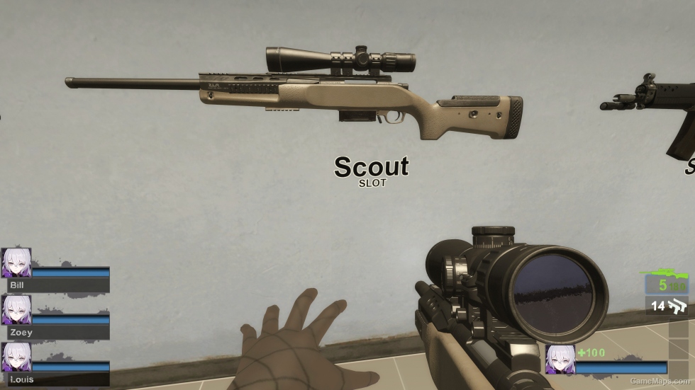 MW2019 SPR (CSs Scout) [request] (Mod) for Left 4 Dead 2 - GameMaps.com