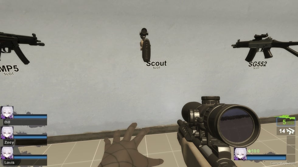 MW2019 SPR (CSs Scout) [request] (Mod) for Left 4 Dead 2 - GameMaps.com