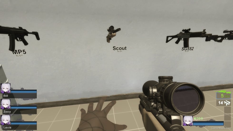 MW2019 SPR (CSs Scout) [request] (Mod) for Left 4 Dead 2 - GameMaps.com