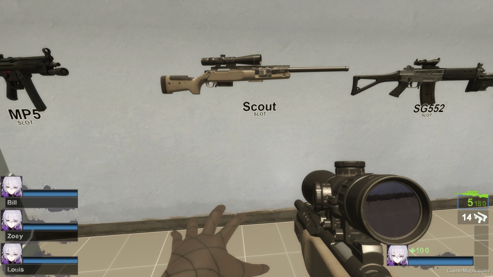 MW2019 SPR (CSs Scout) [request] (Mod) for Left 4 Dead 2 - GameMaps.com