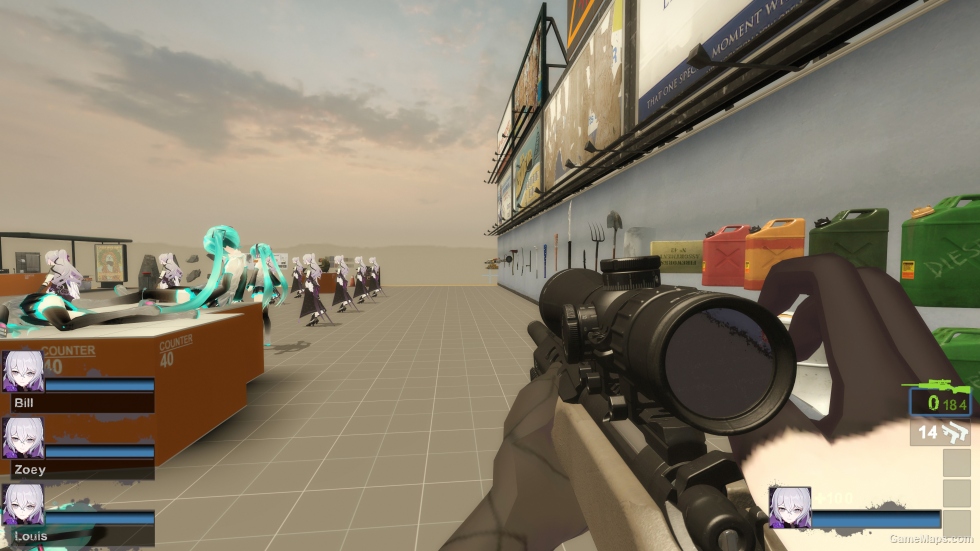 MW2019 SPR (CSs Scout) [request] (Mod) for Left 4 Dead 2 - GameMaps.com