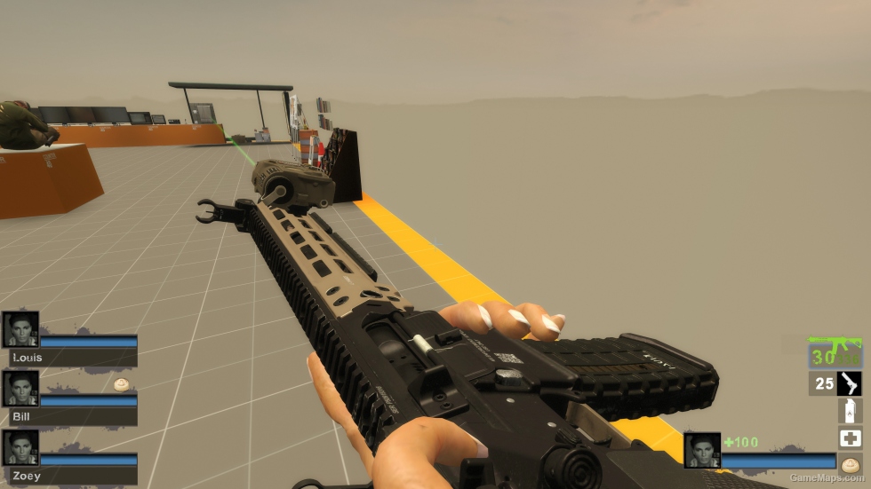 MW22 M4 [Desert Rifle] {request} (Mod) for Left 4 Dead 2 - GameMaps.com