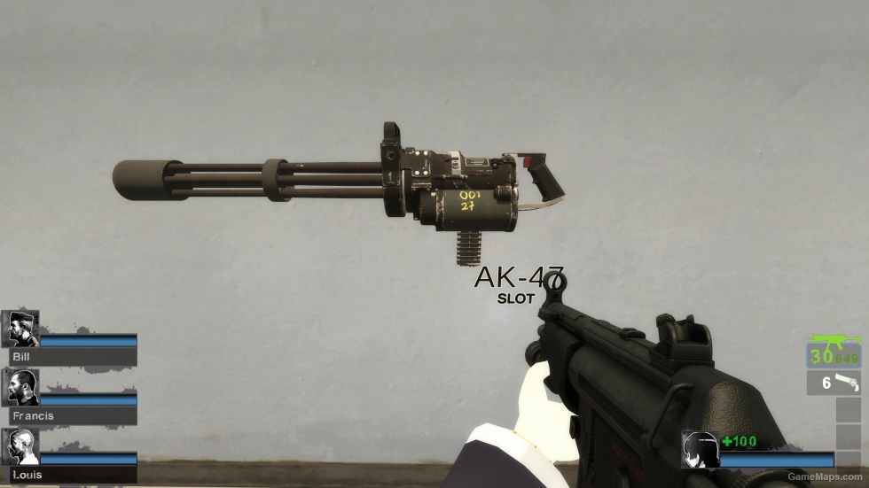 MW22 Minigun M134 (AK-47) (Mod) for Left 4 Dead 2 - GameMaps.com