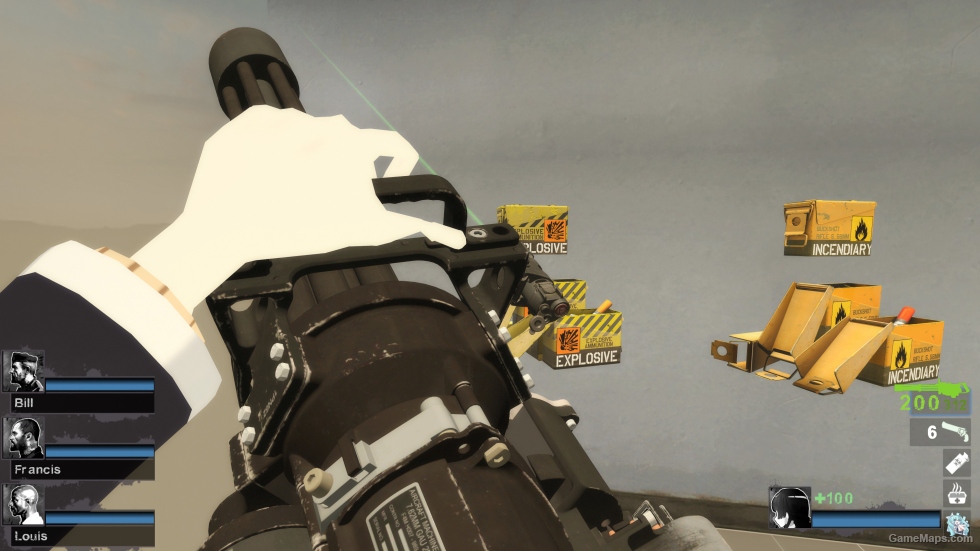 MW22 Minigun M134 (AK-47) (Mod) for Left 4 Dead 2 - GameMaps.com