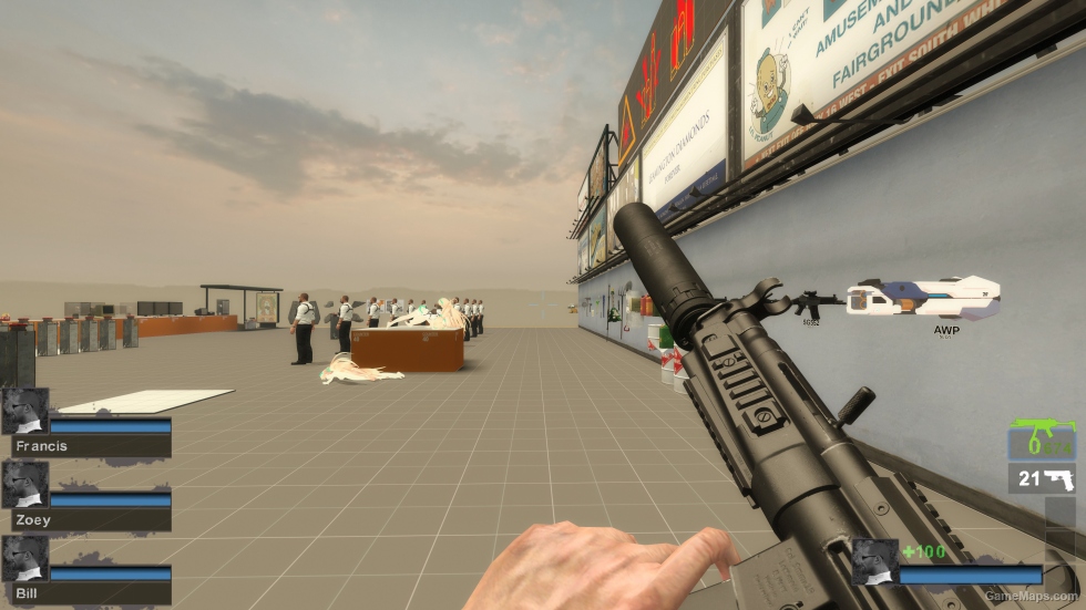 MW22 MP5-SD [MAC-10] (Mod) for Left 4 Dead 2 - GameMaps.com