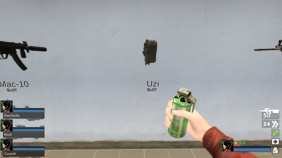MW22 PDSW528 (Uzi) v2 (Mod) for Left 4 Dead 2 - GameMaps.com