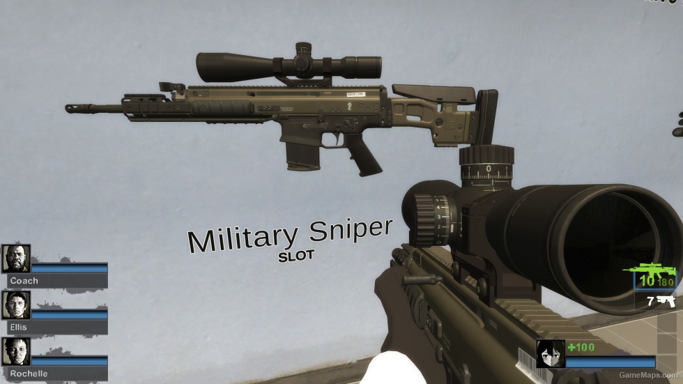 MW22 TAQ-M (Military sniper) (Mod) for Left 4 Dead 2 - GameMaps.com