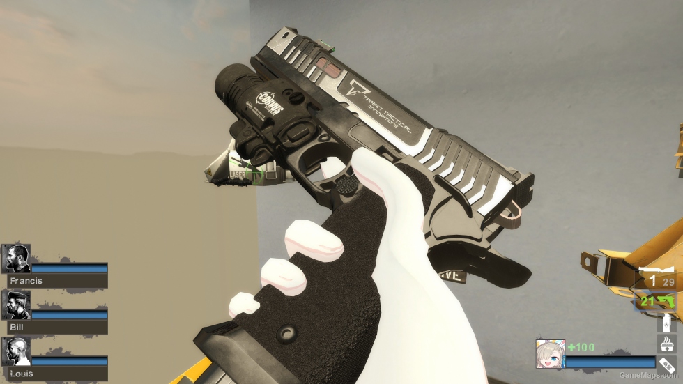 MW22 TTI JW4 Pit Viper (Replace Magnum) (Mod) for Left 4 Dead 2 ...