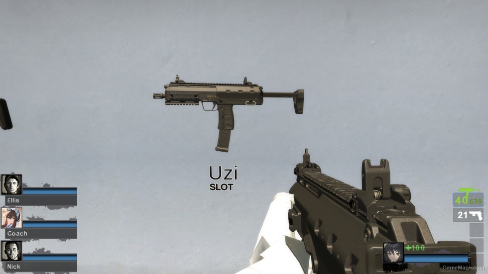 MW22 VEL-46 (Uzi) (ADS) [Sound fix Ver] (Mod) for Left 4 Dead 2 - GameMaps.com