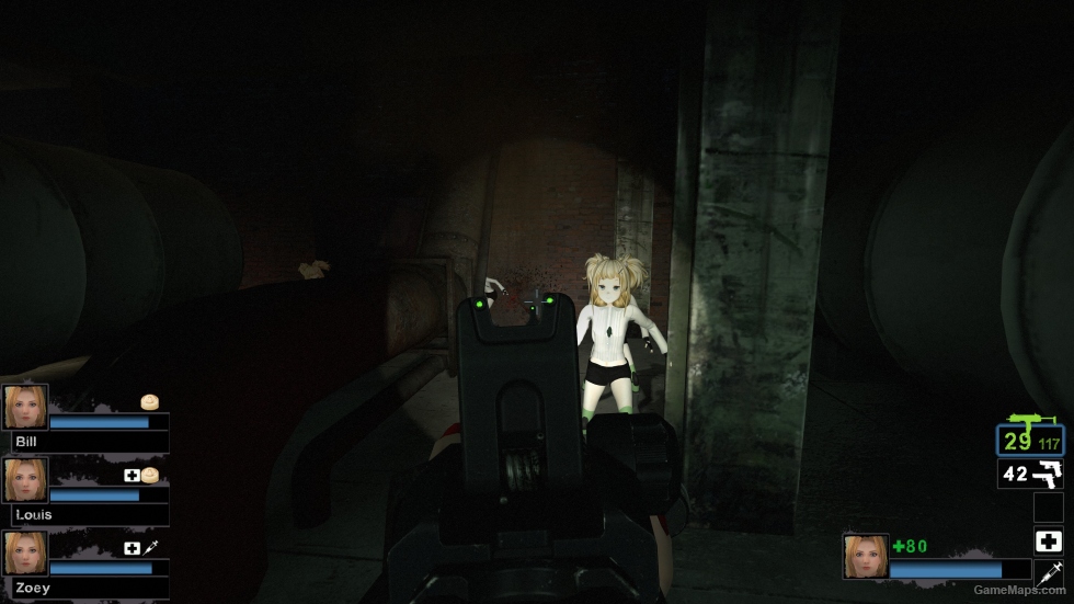 MW22 VEL-46 (Uzi) (ADS) [Sound fix Ver] (Mod) for Left 4 Dead 2 ...