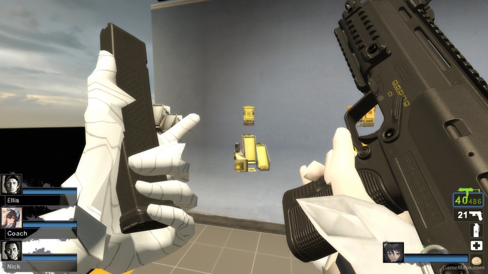 MW22 VEL-46 (Uzi) (ADS) [Sound fix Ver] (Mod) for Left 4 Dead 2 - GameMaps.com