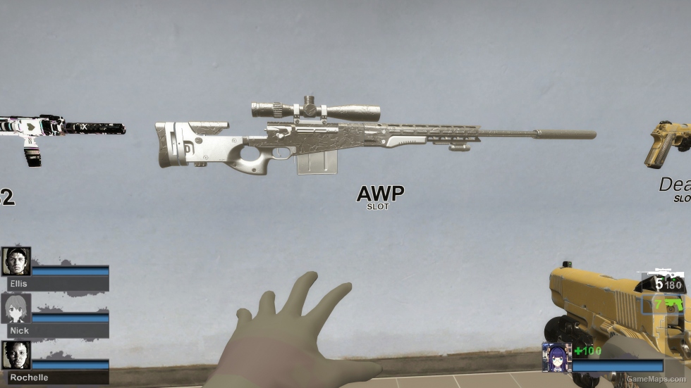 MW22 Victus XMR-Platinum(AWP) v2 [request] (Mod) for Left 4 Dead 2 - GameMaps.com