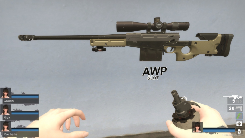 MW22 Victus XMR (AWP) [request] (Mod) for Left 4 Dead 2 - GameMaps.com