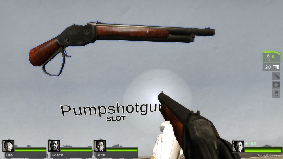 MW2 - Clean Model 1887 [Wooden Shotgun] (Mod) for Left 4 Dead 2 ...