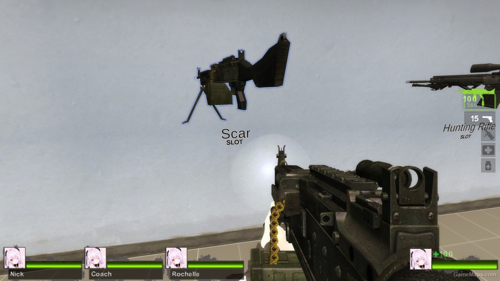 MW2 - Dark Metal M240B [Desert Rifle] (request) (Mod) for Left 4 Dead 2 ...