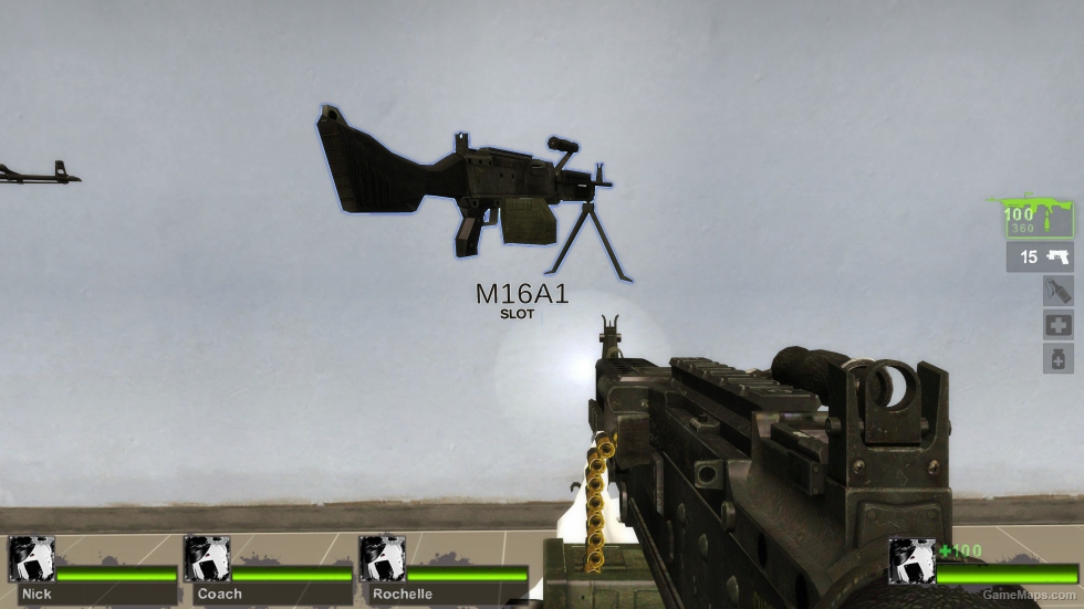 MW2 - Dark Metal M240B [M16A2] (request) (Mod) for Left 4 Dead 2 ...