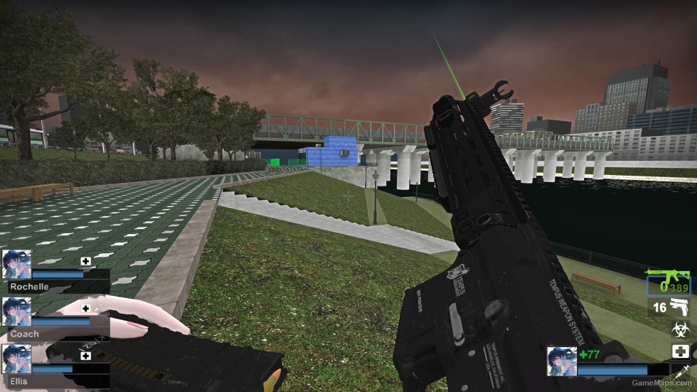 MW2 - M4 (Mav anims) v2 (M16A2) [Sound fix Ver] (Mod) for Left 4 Dead 2 ...