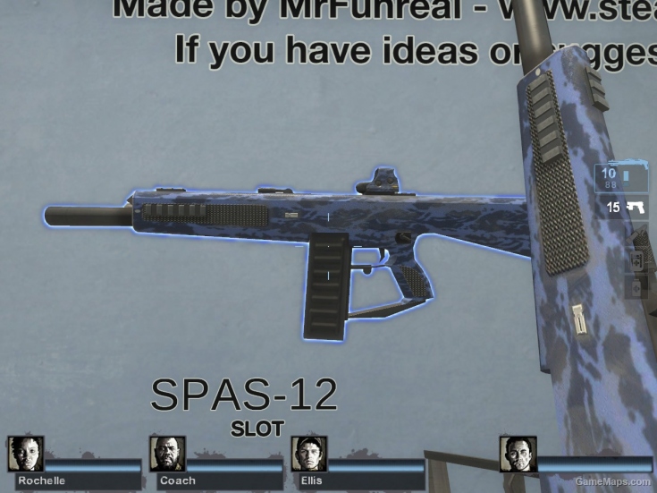 MW2 AA-12 camouflage pack (Mod) for Left 4 Dead 2 - GameMaps.com