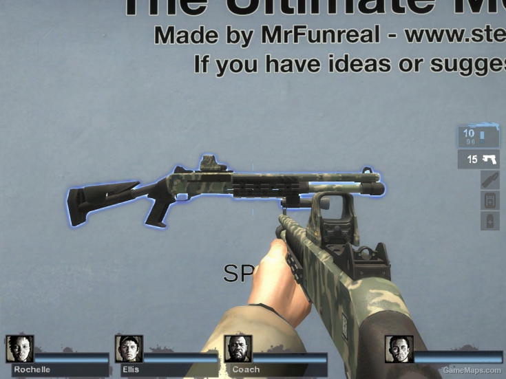MW2 M1014 camouflage pack (Mod) for Left 4 Dead 2 - GameMaps.com