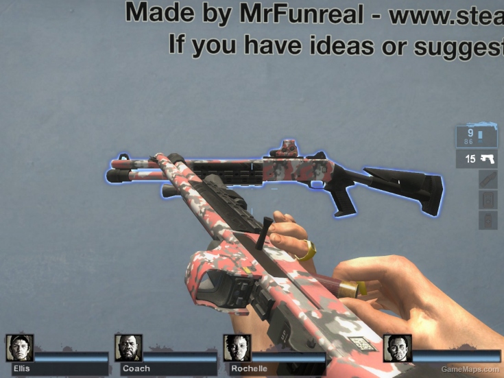 MW2 M1014 camouflage pack (Mod) for Left 4 Dead 2 - GameMaps.com