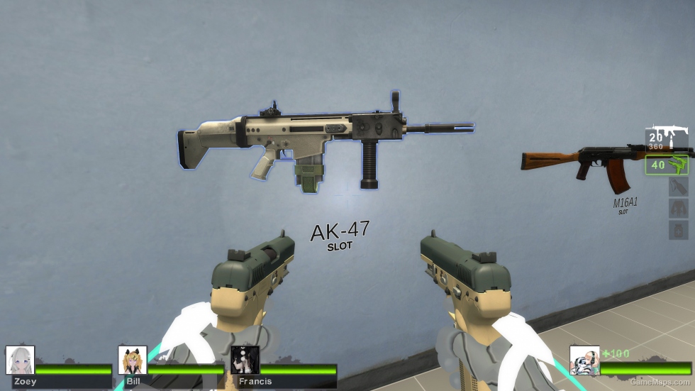 MW2 SCAR-H Grip (AKM) v4 (Mod) for Left 4 Dead 2 - GameMaps.com
