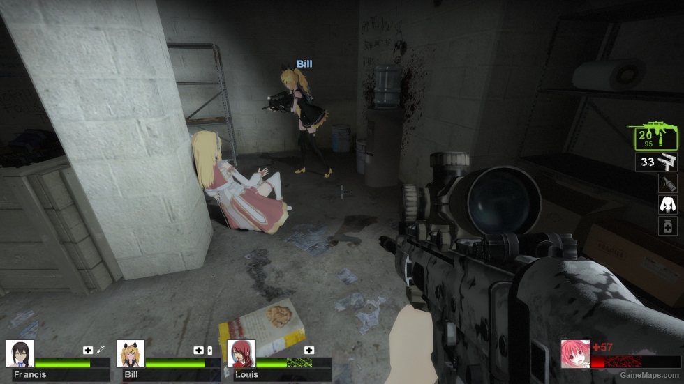 MW2 SCAR-H LB arctic camo (FN MK 17 LB) [Military Sniper Rifle] (Mod ...