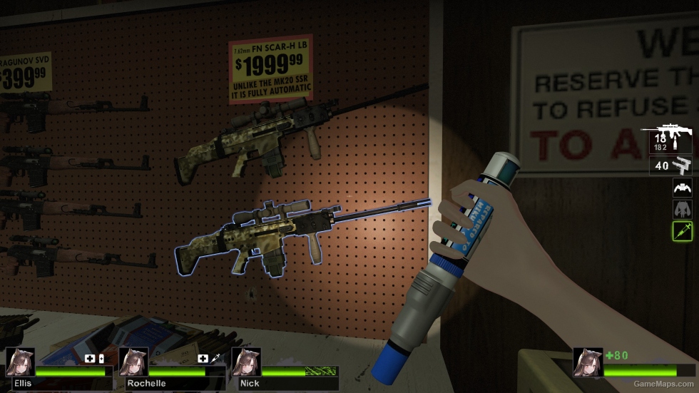 MW2 SCAR-H LB desert camo (FN MK 17 LB) [Military Sniper Rifle] (Mod ...