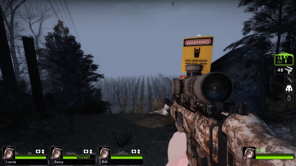 MW2 SCAR-H LB Digital Tan camo (FN MK 17 LB) [Military Sniper Rifle ...