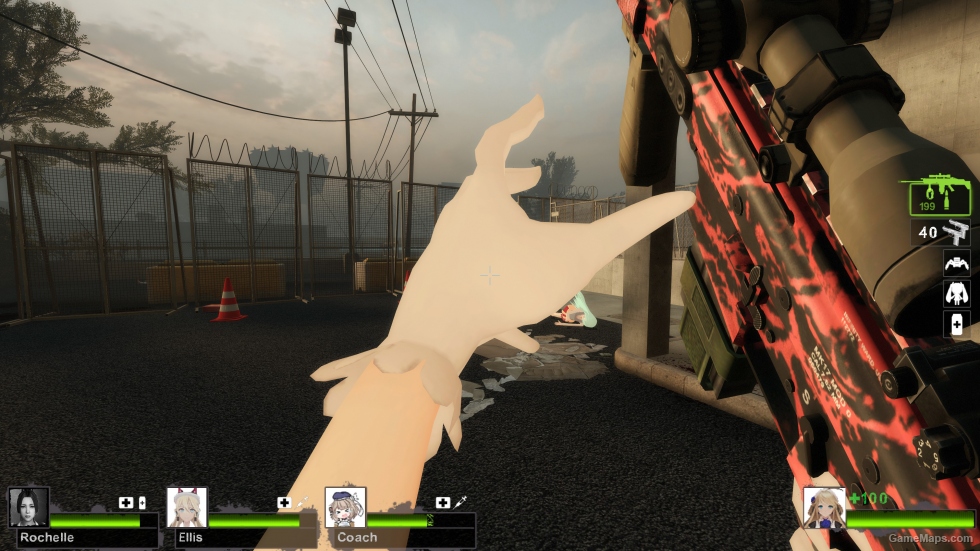 MW2 SCAR-H LB redtiger camo (FN MK 17 LB) [Military Sniper Rifle] (Mod ...