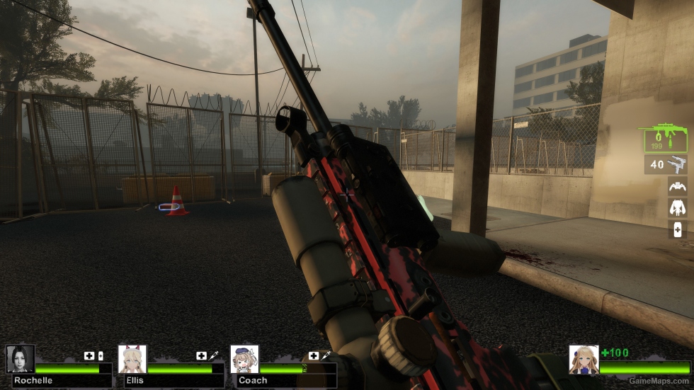 MW2 SCAR-H LB redtiger camo (FN MK 17 LB) [Military Sniper Rifle] (Mod ...