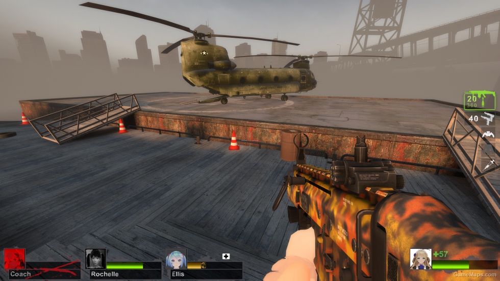 MW2 SCAR-H Grip fall (AKM) (Mod) for Left 4 Dead 2 - GameMaps.com