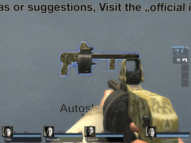 MW2 Striker camouflage pack (Mod) for Left 4 Dead 2 - GameMaps.com