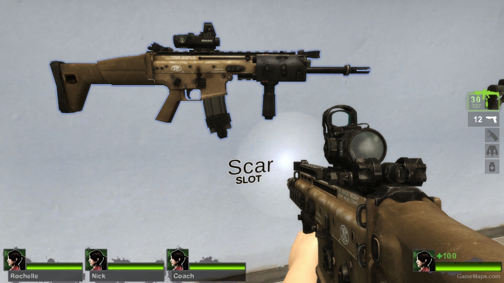 MW3 - Battle SCARed (Desert Rifle) [request] (Mod) for Left 4 Dead 2 ...