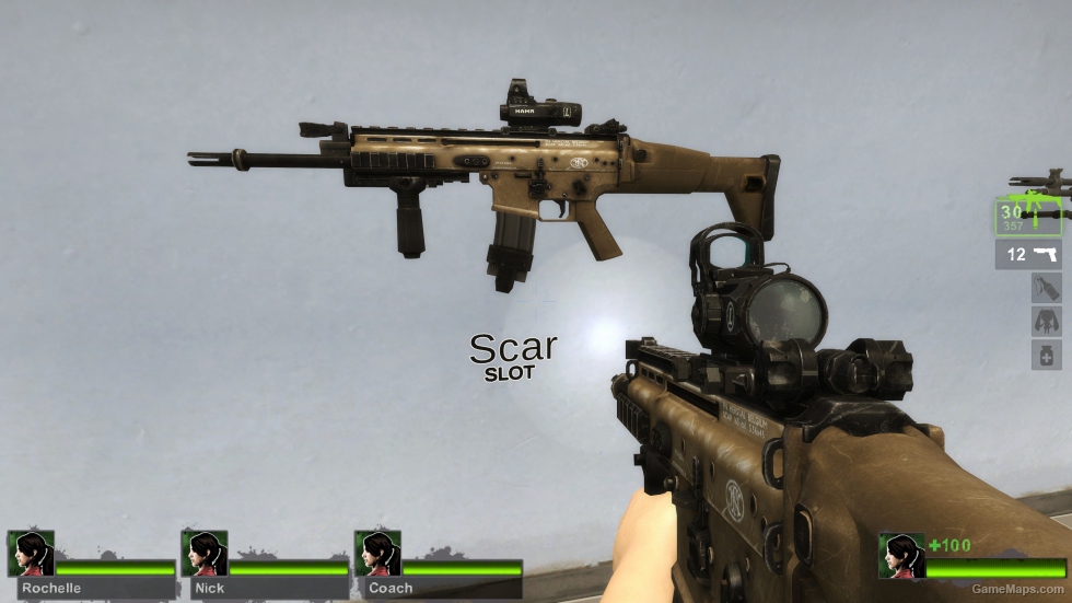 MW3 - Battle SCARed (Desert Rifle) [request] (Mod) for Left 4 Dead 2 ...