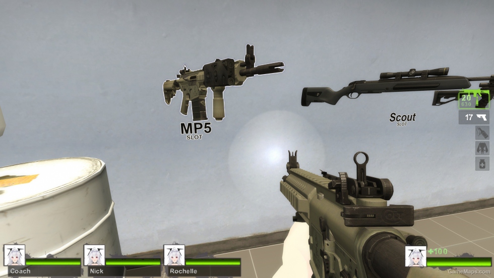 mw3 cm901 MP5N (request) (Mod) for Left 4 Dead 2 - GameMaps.com
