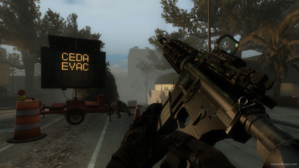 Mw3 m4a1 red dot sight v2.1 (Mod) for Left 4 Dead 2 - GameMaps.com