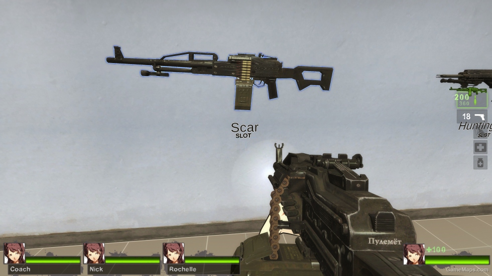 MW3 PKP Pecheneg [Desert Rifle] {request} (Mod) for Left 4 Dead 2 ...