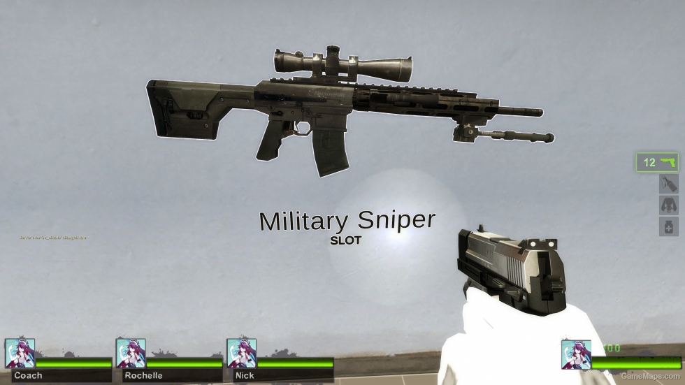 MW3 RSASS (military sniper) [Sound fix Ver] (Mod) for Left 4 Dead 2 ...